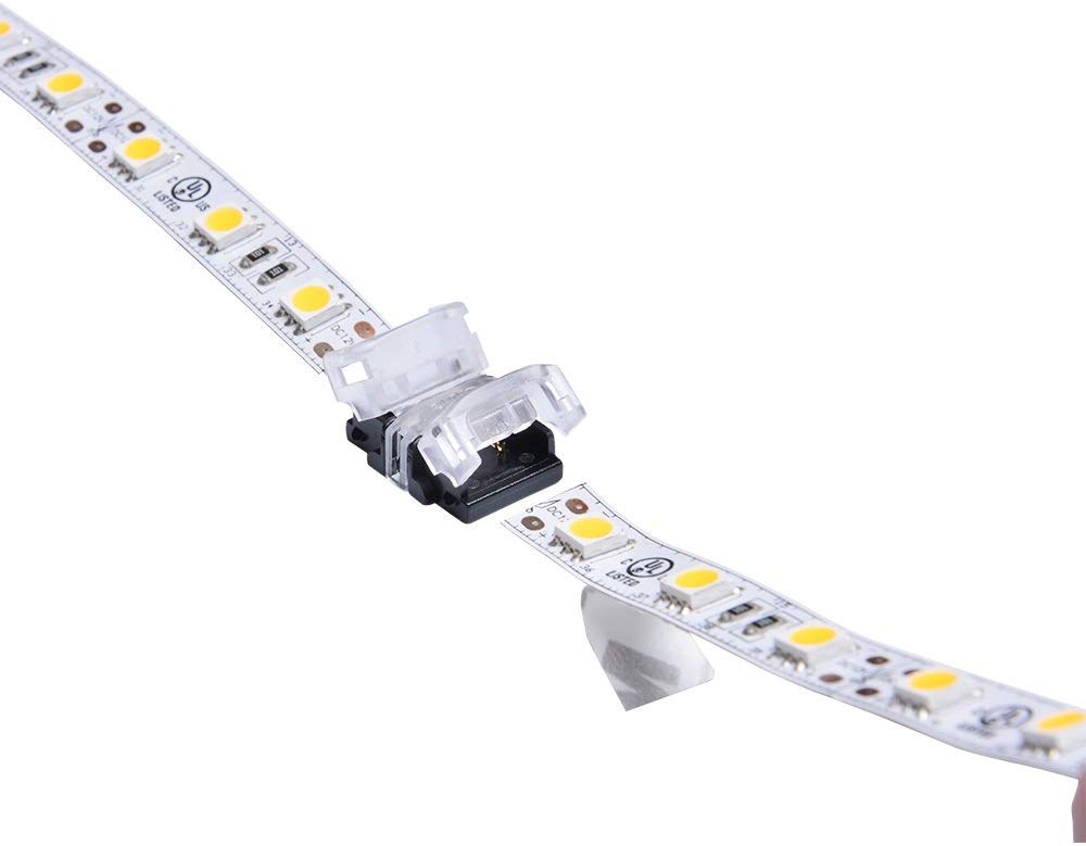FluxTech 3-Pin CCT Colour LED Strip to Strip Connector for 10mm Watrep ...